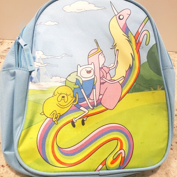Cartoon Network | Bags | Adventure Time Fabric Mini Backpack Nwt ...
